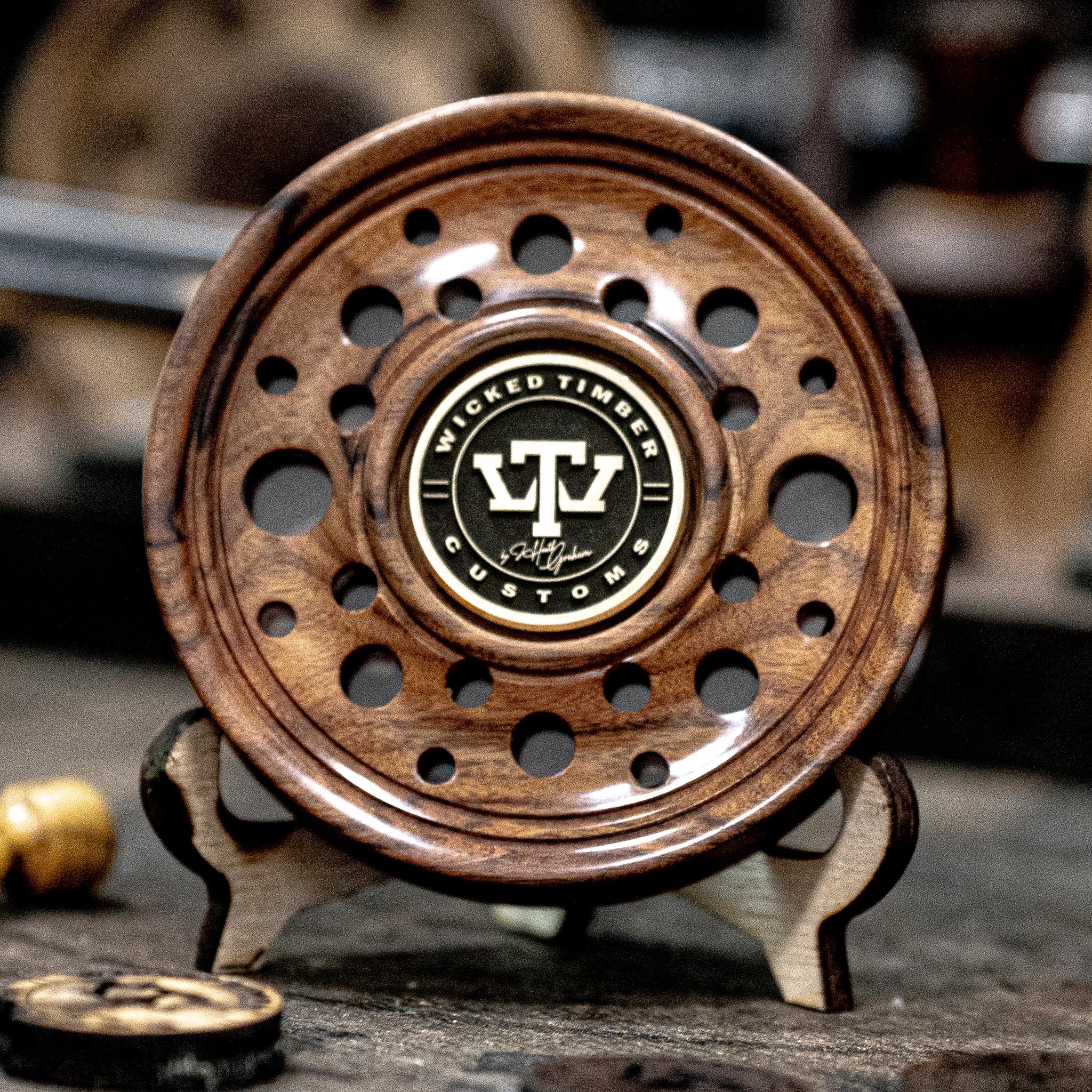 Premium Rosewood Pot Call – Wicked Timber Customs